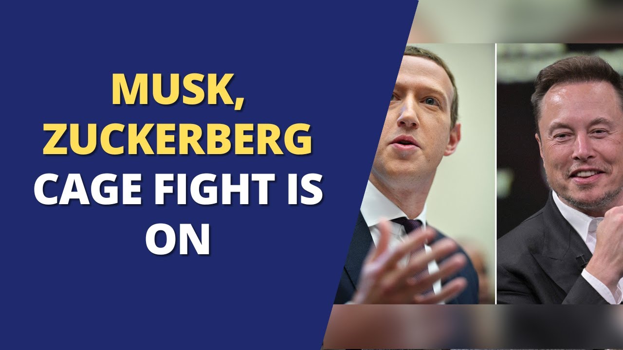 MUSK ZUCKERBERG CAGE FIGHT - YouTube