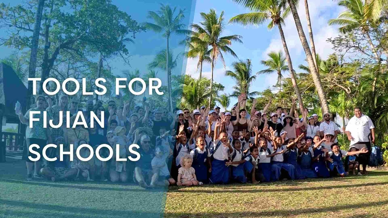 Tools For Fijian Schools | Team Up Events Fiji - YouTube