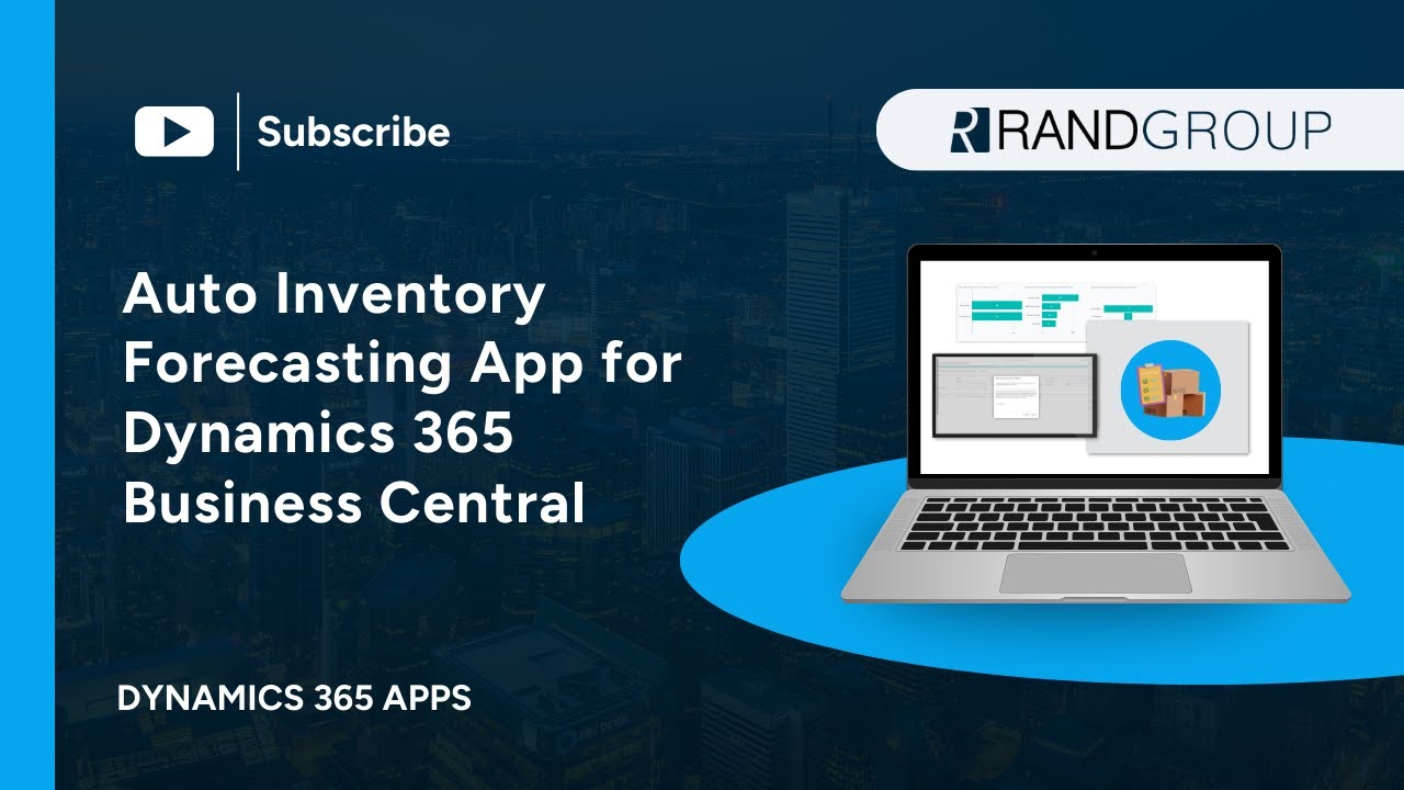 Auto Inventory Forecasting App for Dynamics 365 Business Central - YouTube