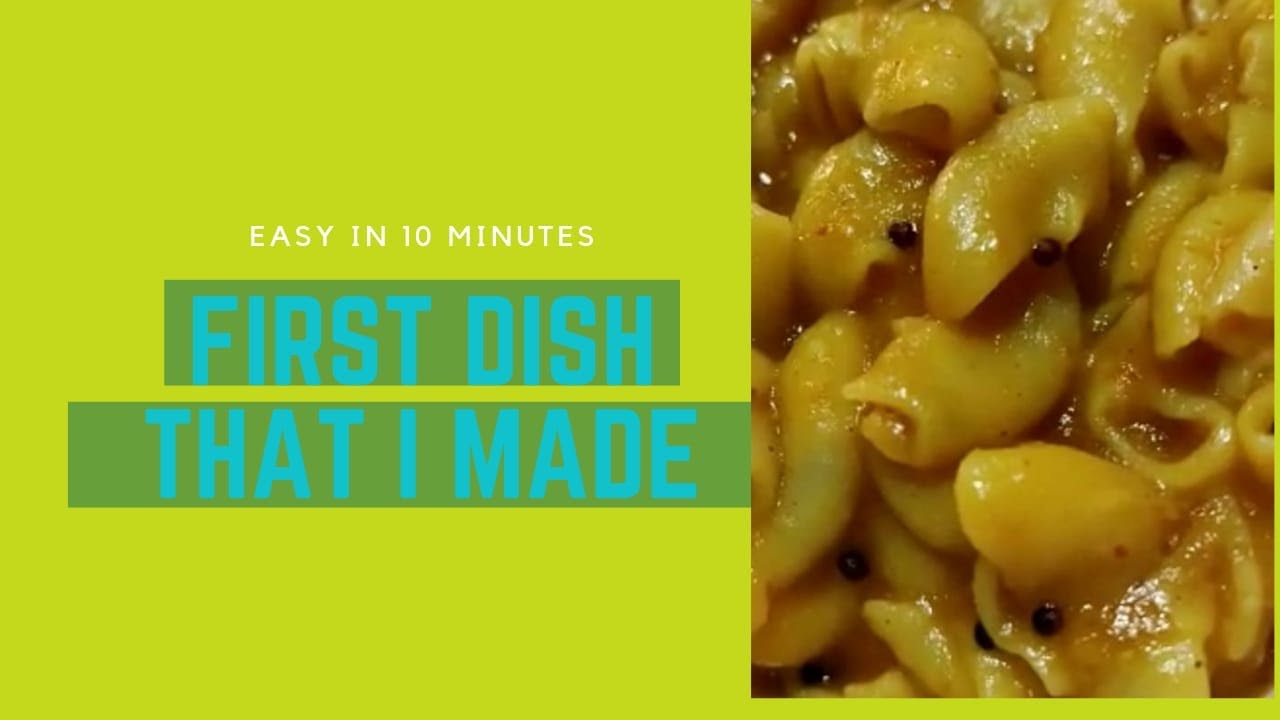 first dish I made/🤤 - YouTube