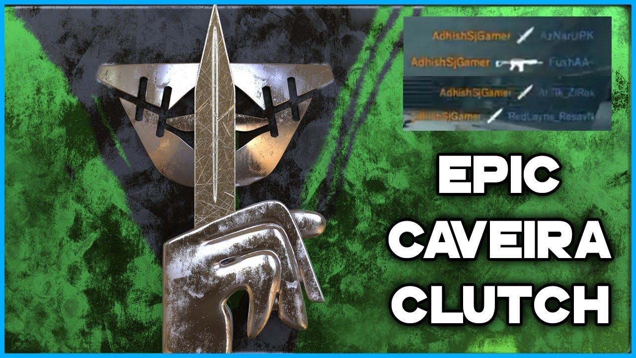 Rainbow Six Siege | Epic Caveira Clutch | 1v4 - YouTube