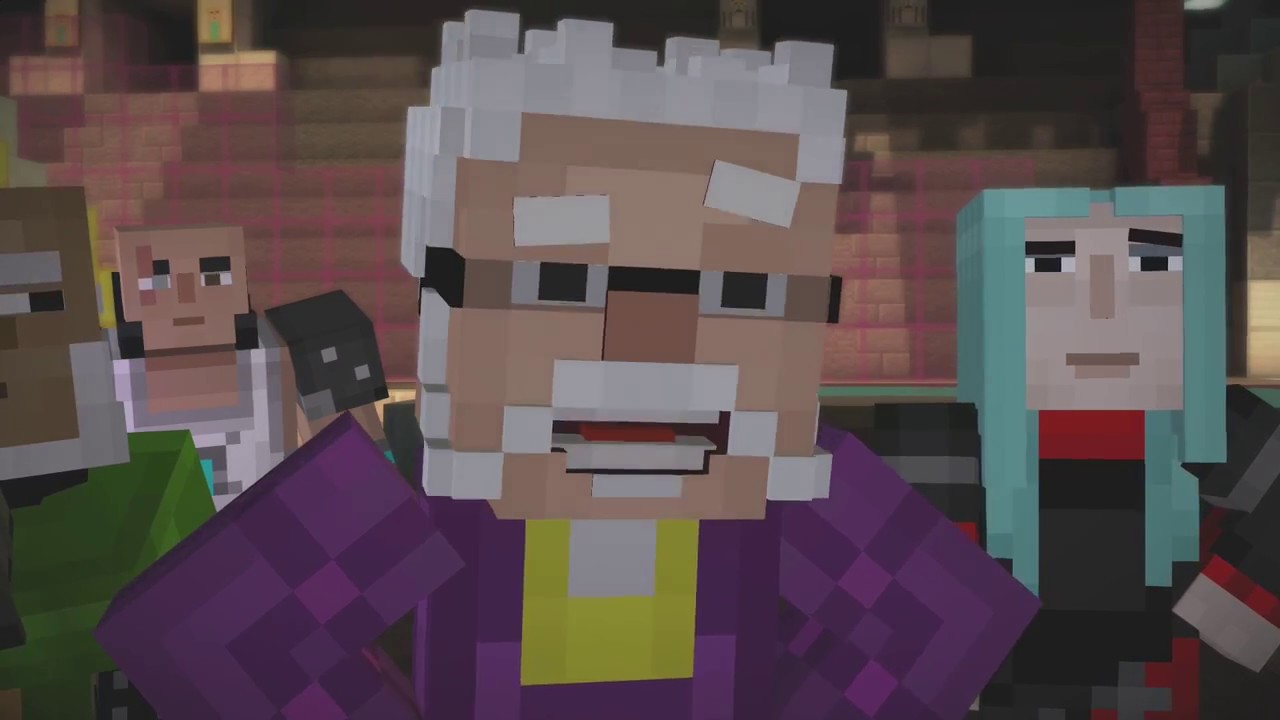 Minecraft Story Mode Episode 8 Part 1 - The Old Builders - YouTube