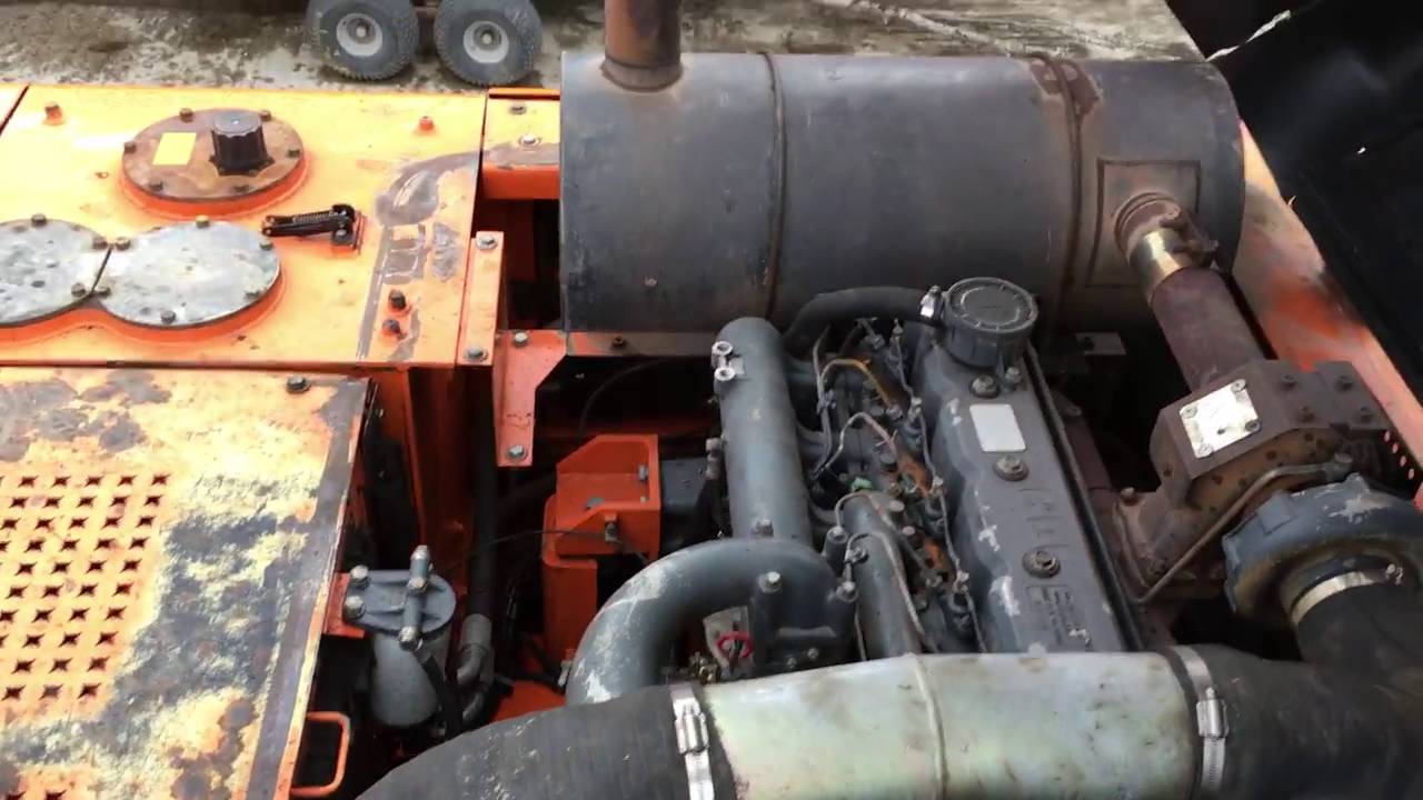 Daewoo 470 2005 engine - YouTube