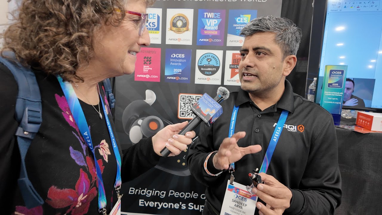 CES 2026: Naqi Logix Neural Earbud-Based Control Platform - YouTube