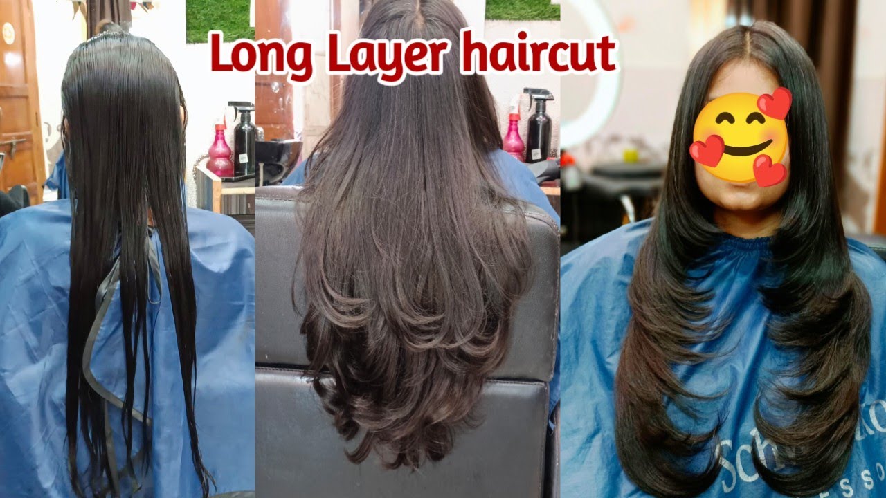 advance layer haircut / multi layer haircut step by step ll easy method ...