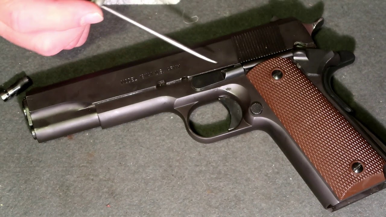 Budget 1911 Tune Up , Why work was needed - YouTube