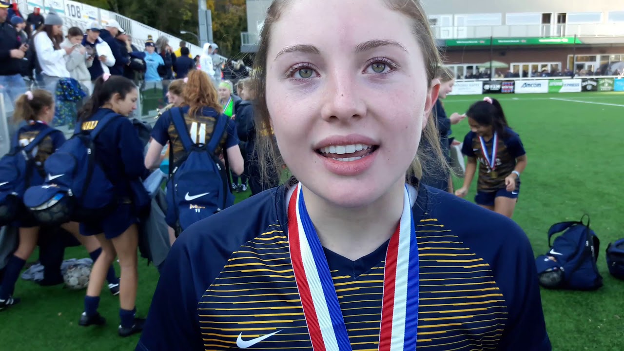 Mars senior Taylor Hamlett after scoring two goals in 4-0 win vs Plum ...