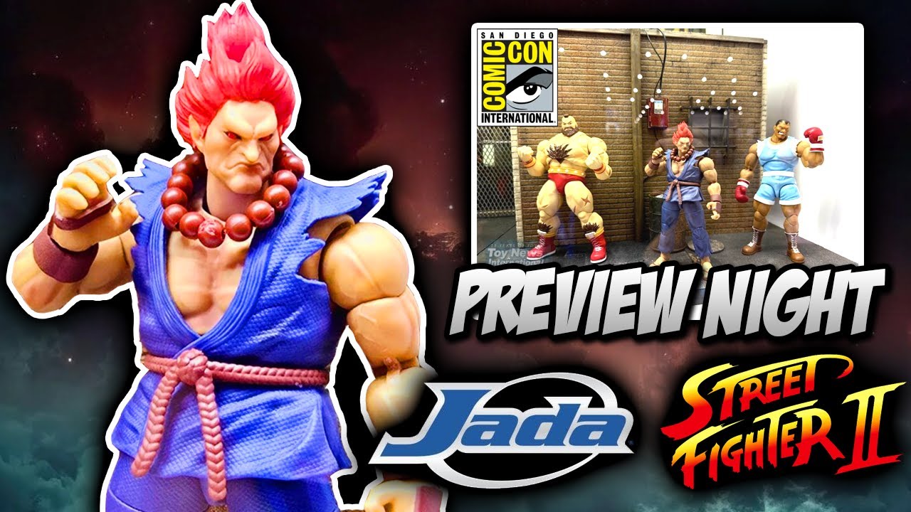 JADA TOYS STREET FIGHTER SDCC 2025 BOOTH PREVIEW NIGHT! SO MUCH NEW AND ...