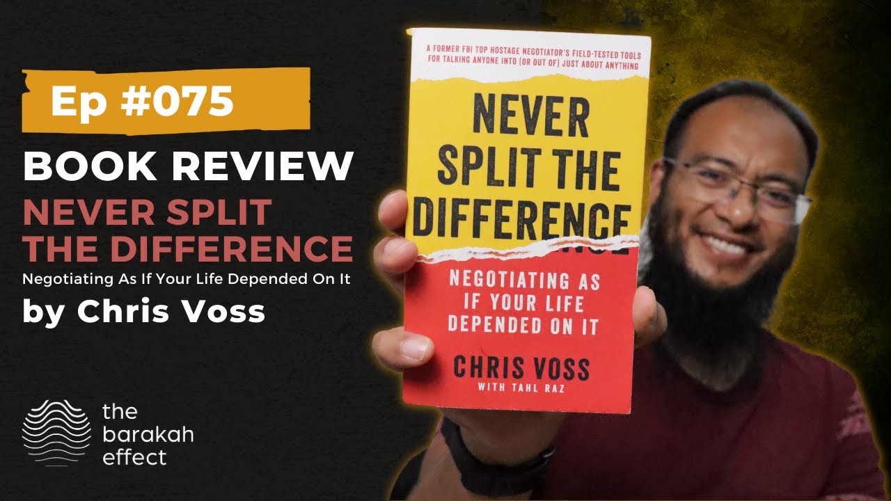 Book Review: Never Split the Difference | 075 - YouTube