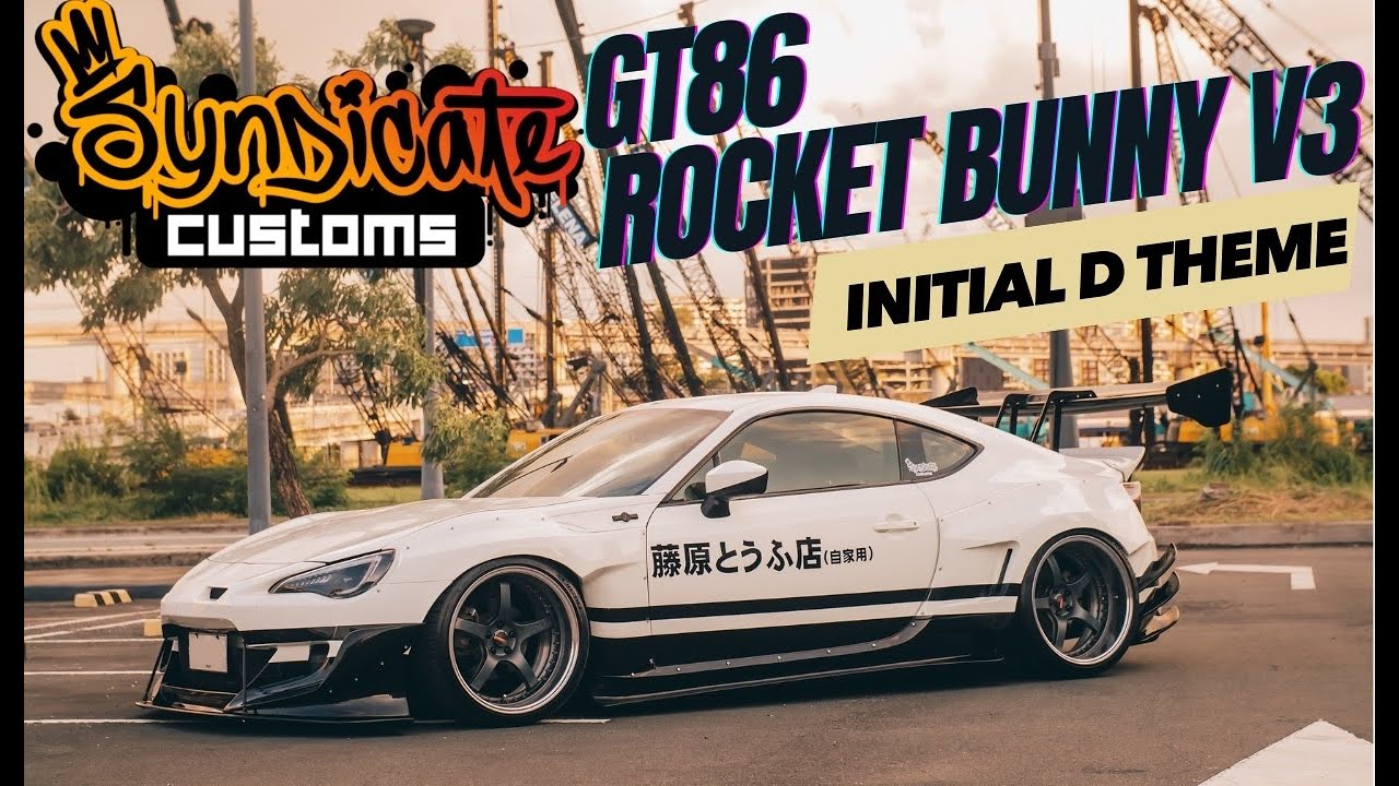 TOYOTA GT86 ROCKET BUNNY INITIAL D STYLE another SYNDICATE CUSTOMS ...