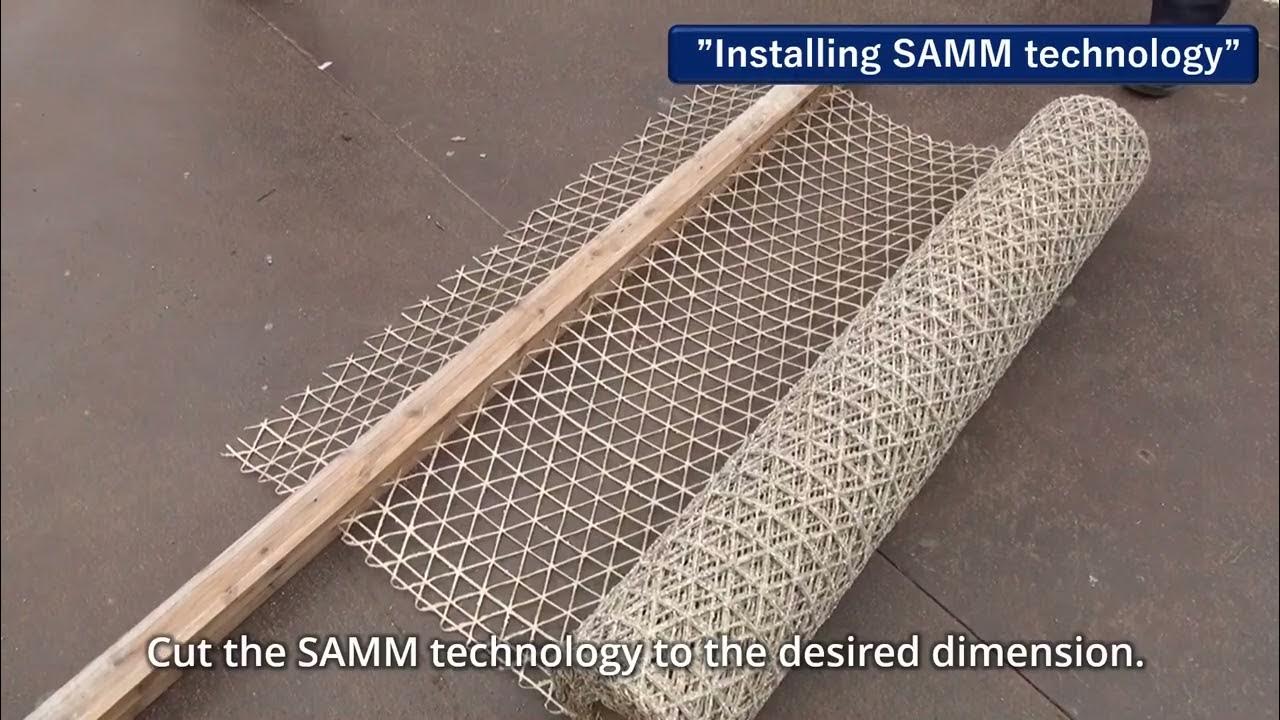 SAMM(Sandy Aramid Mesh Method) Short explanation - YouTube