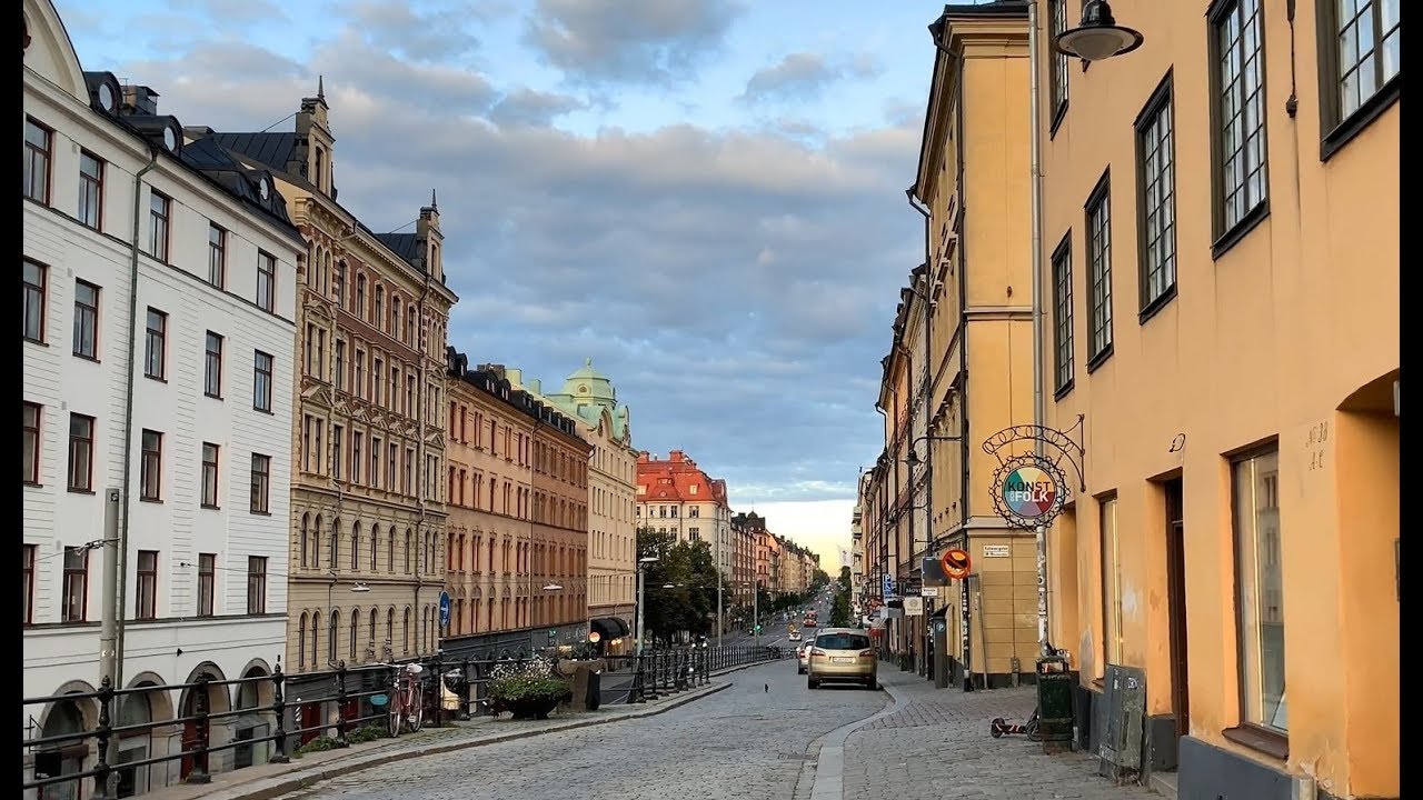 Stockholm Walks: Hornsgatan at dawn, Södermalm - YouTube