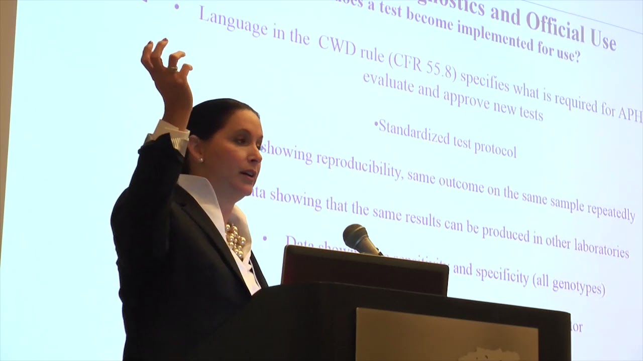 Plant Uptake & Antemortem Testing - Dr. Tracy Nichols - YouTube