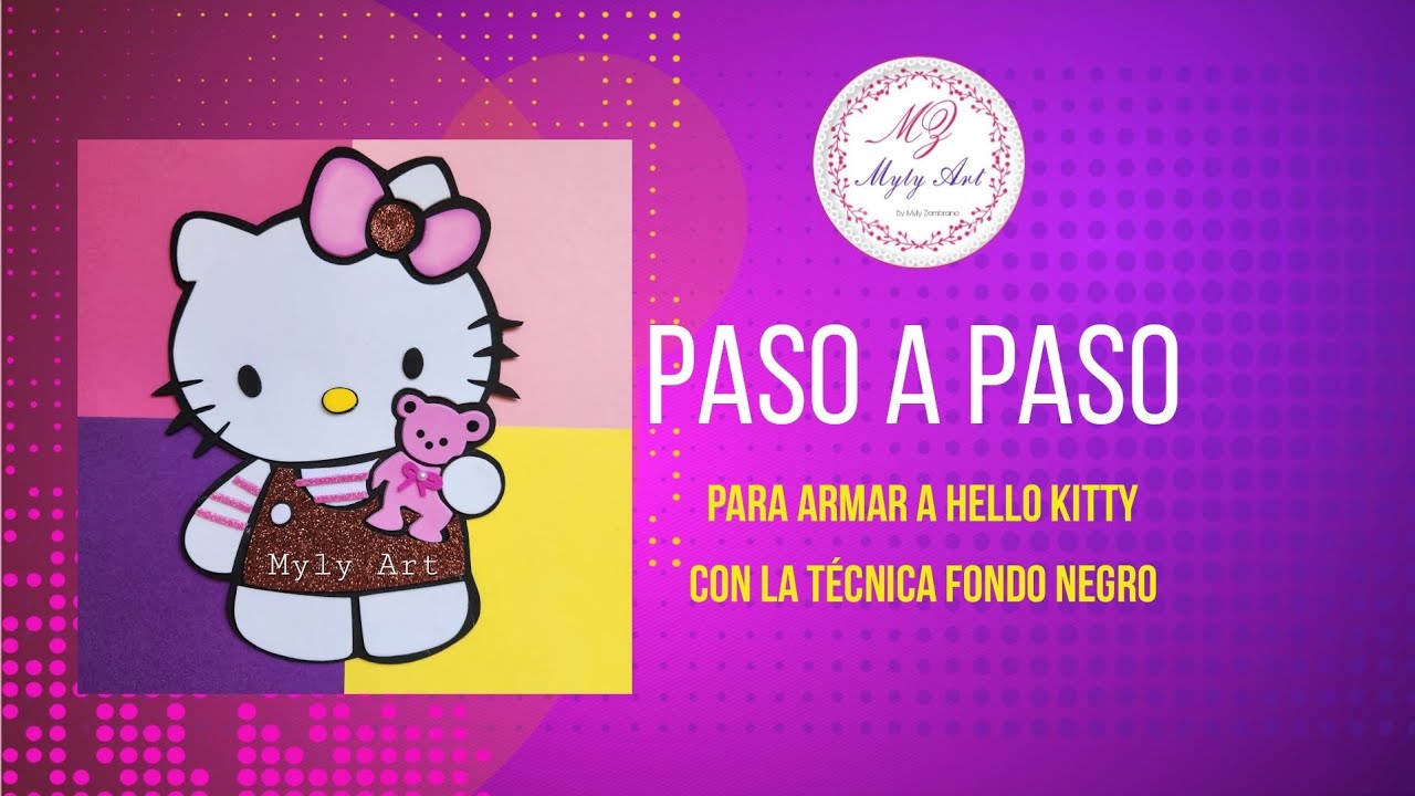 Hello kitty de foami - YouTube