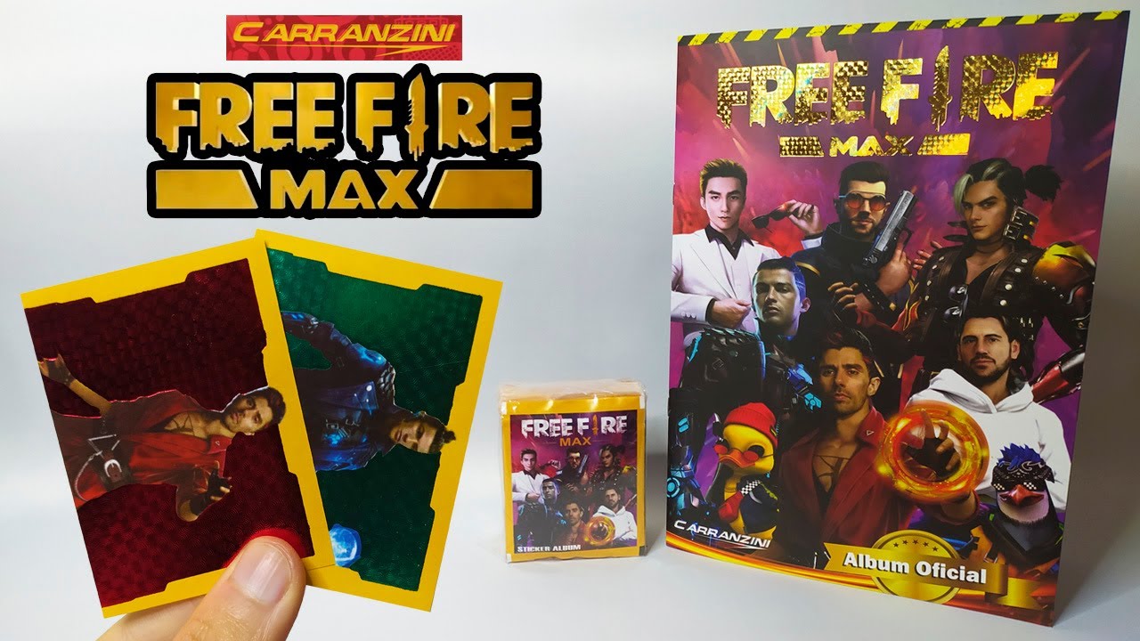 Abriendo 2do paqueton de album FREE FIRE MAX Editorial Carranzini - YouTube