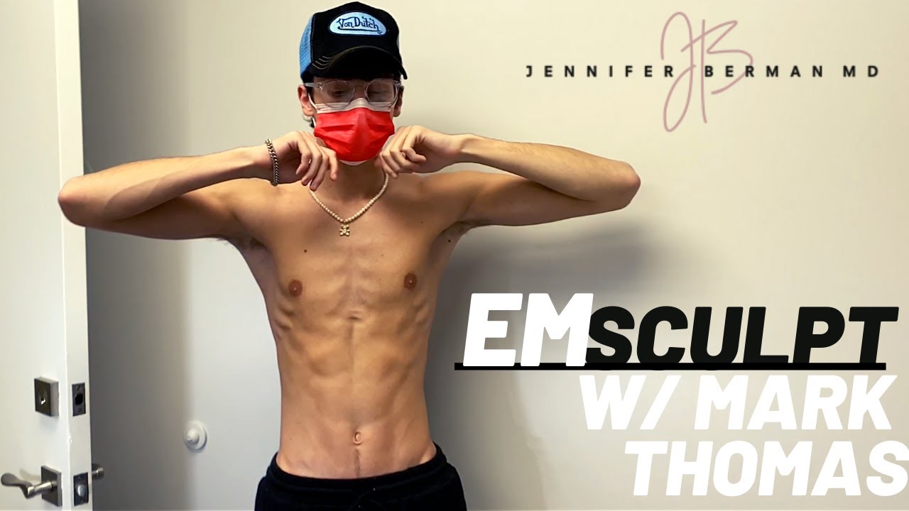 Social Media Influencer Mark Thomas' Ripped Abs; EmSculpt by LA's Top ...
