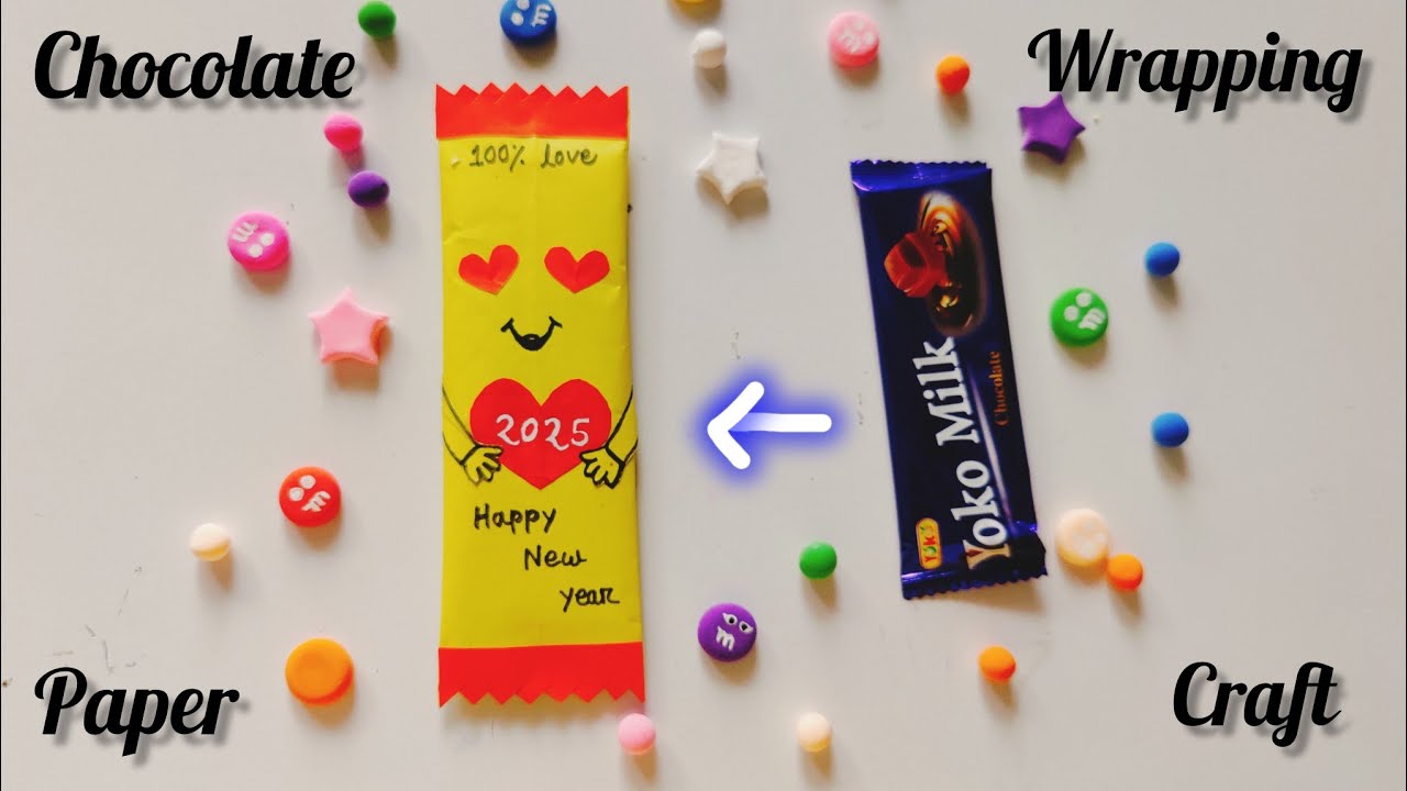 How To Wrap Chocolate As A Gift Chocolate Wrapping Idea For New Year how-to-wrap-chocolate-as-a-gift-chocolate-wrapping-idea-for-new-year
