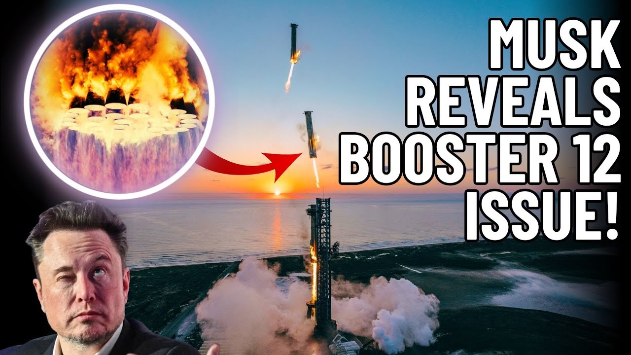 Elon Musk Breaks Down WEIRD Booster 12 Engine Bay INCIDENT During ...