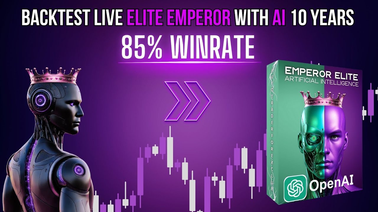 Forex trading Backtest live software ELITE EMPEROR open AI 10 years ...