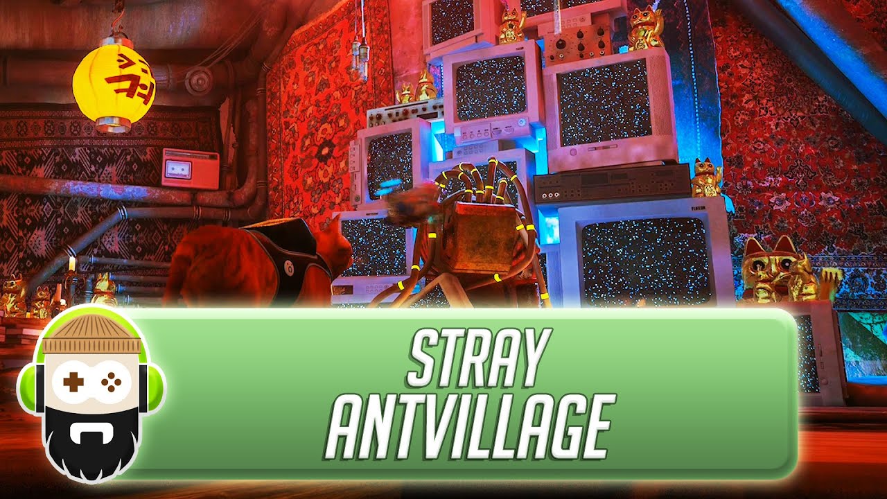 Stray - Antvillage [Walkthrough] - YouTube