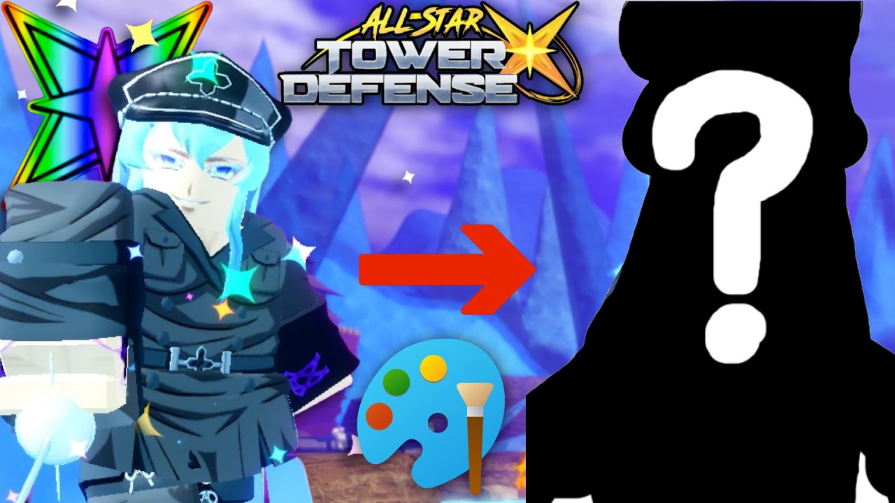 Esdeath Speed Paint While Playing All Star Tower Defense X Roblox - YouTube