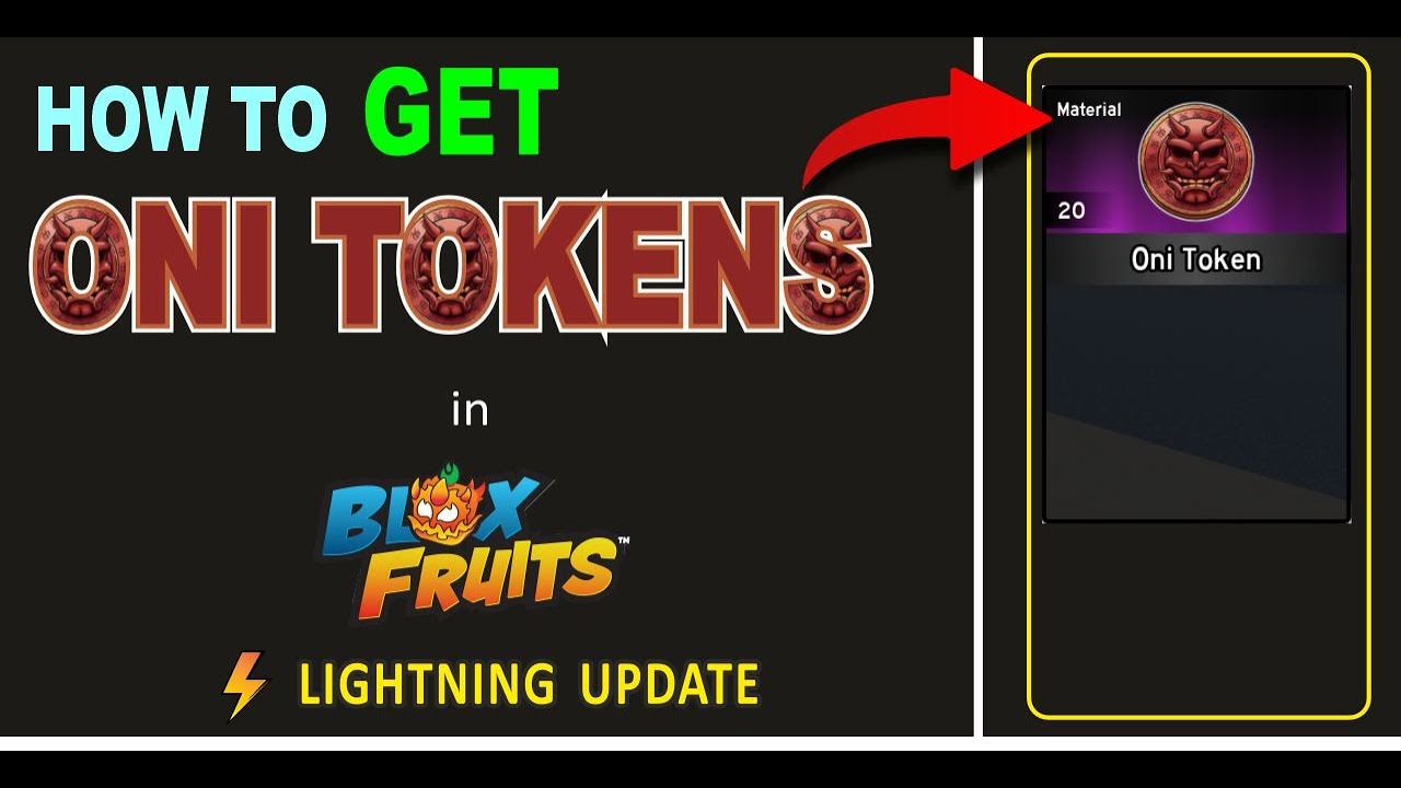 How to get Oni Tokens in BLOX FRUITS | Where can u get Oni Tokens in ...
