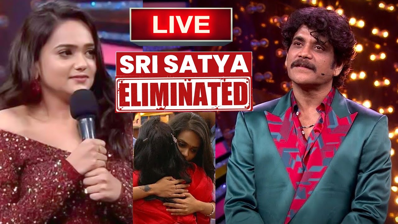 🔴LIVE: Bigg Boss 6 Sri Satya Elimination | Sri Satya Eliminated from ...