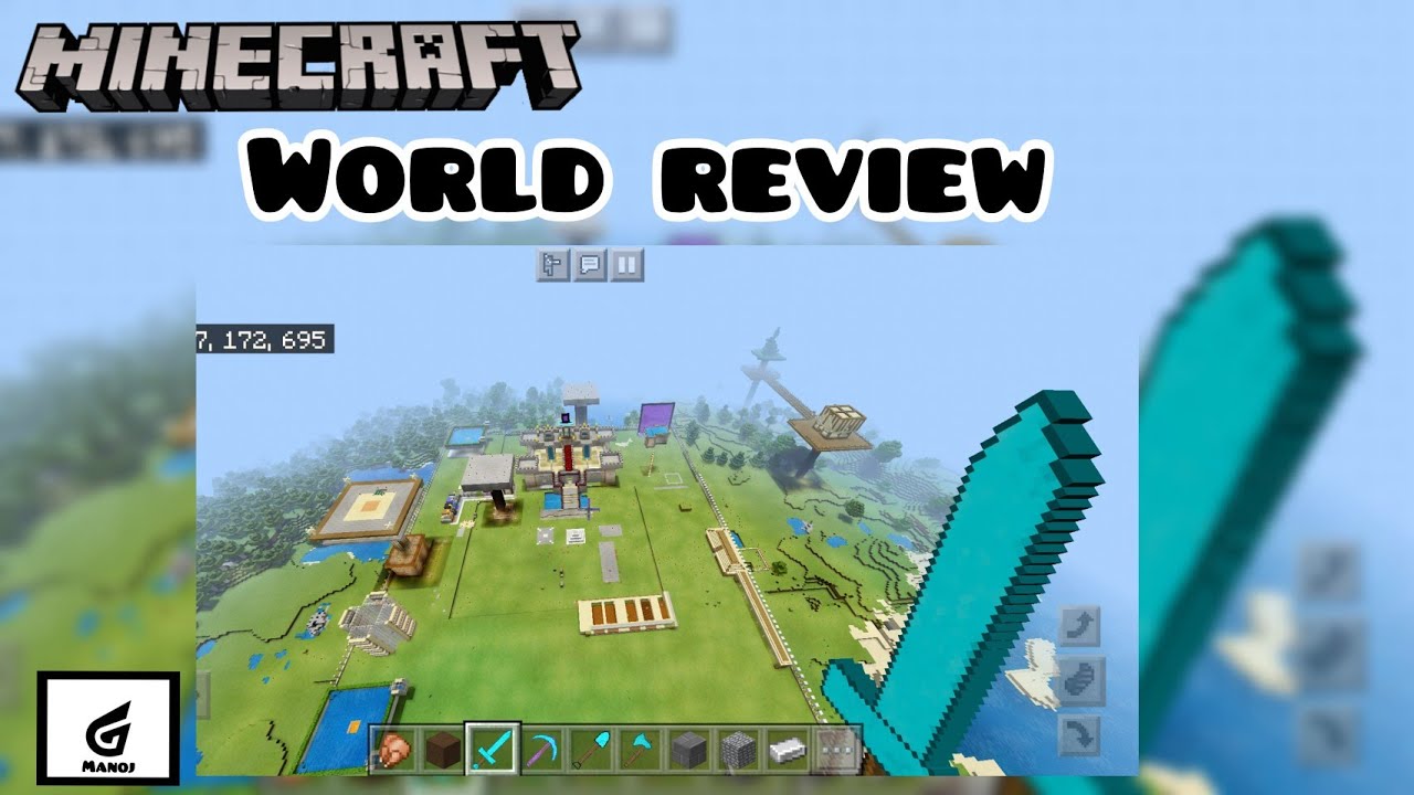 My Minecraft world tour || G Manoj || Minecraft pe - YouTube