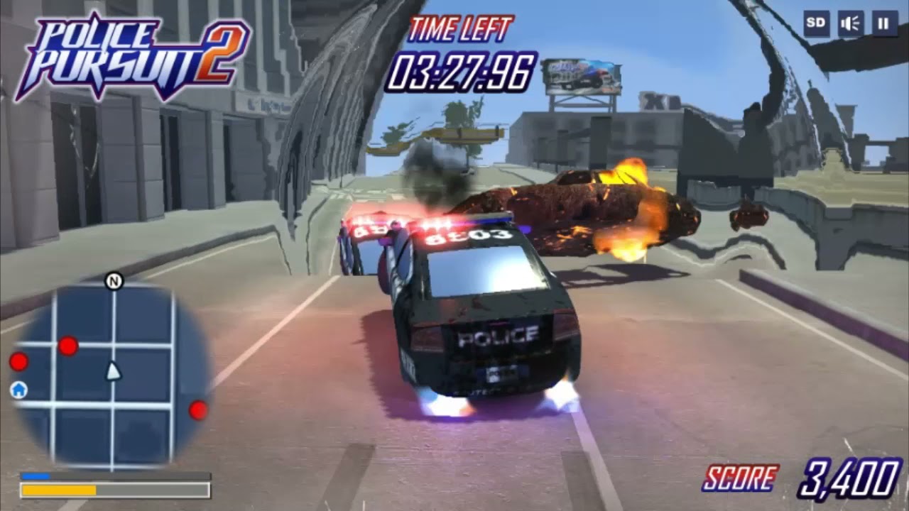 Police Pursuit 2 (Unity WebGL) English No Commentaty Playthrough #12 ...