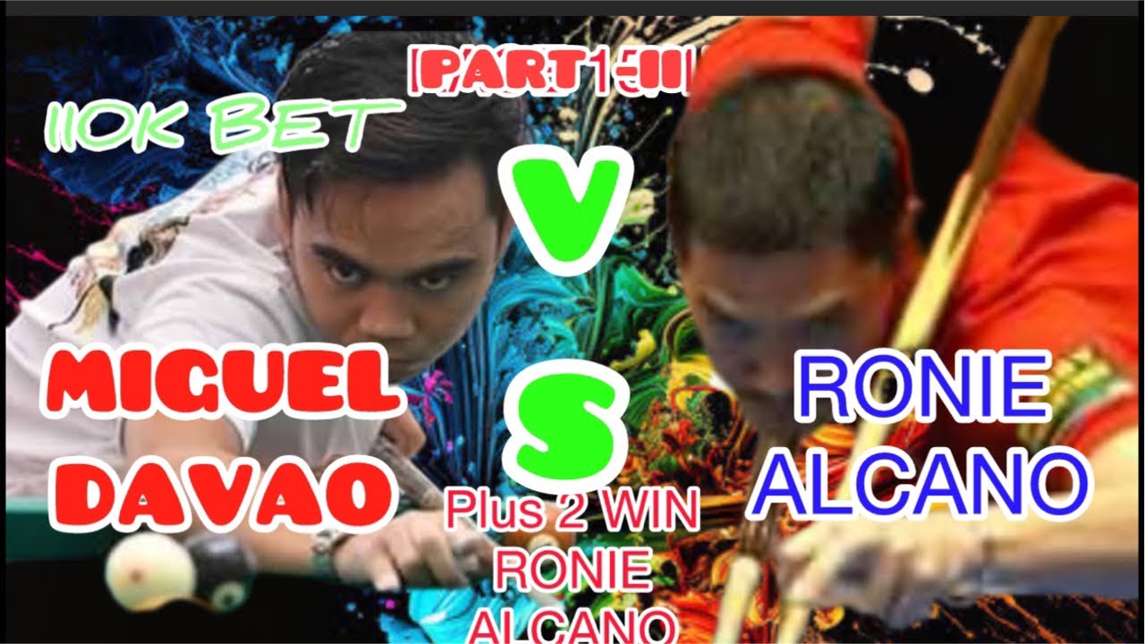 MIGUEL DAVAO VS RONIE ALCANO PART -II - YouTube