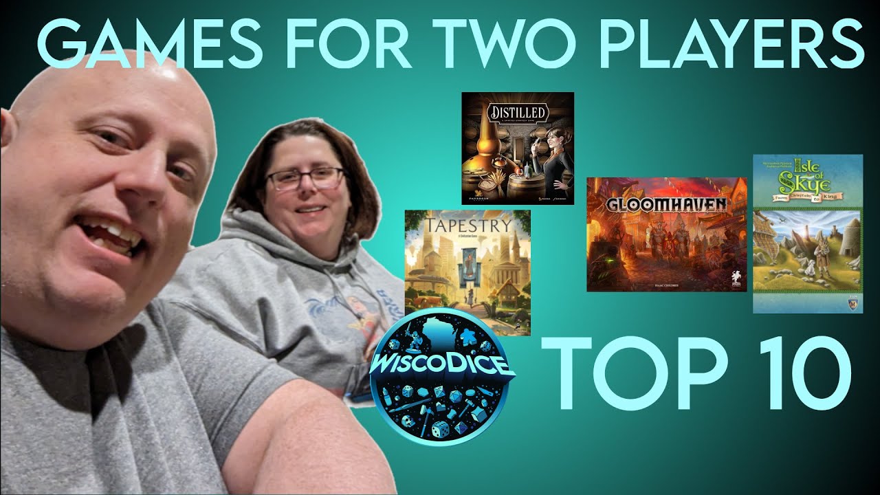 Top 10 Board Games Perfect for 2 Players - Plus, Great for Larger ...