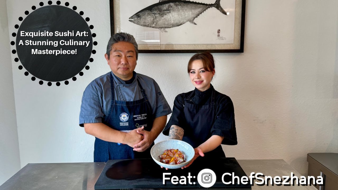Exquisite Sushi Art: A Stunning Culinary Masterpiece! FEAT: Chef ...