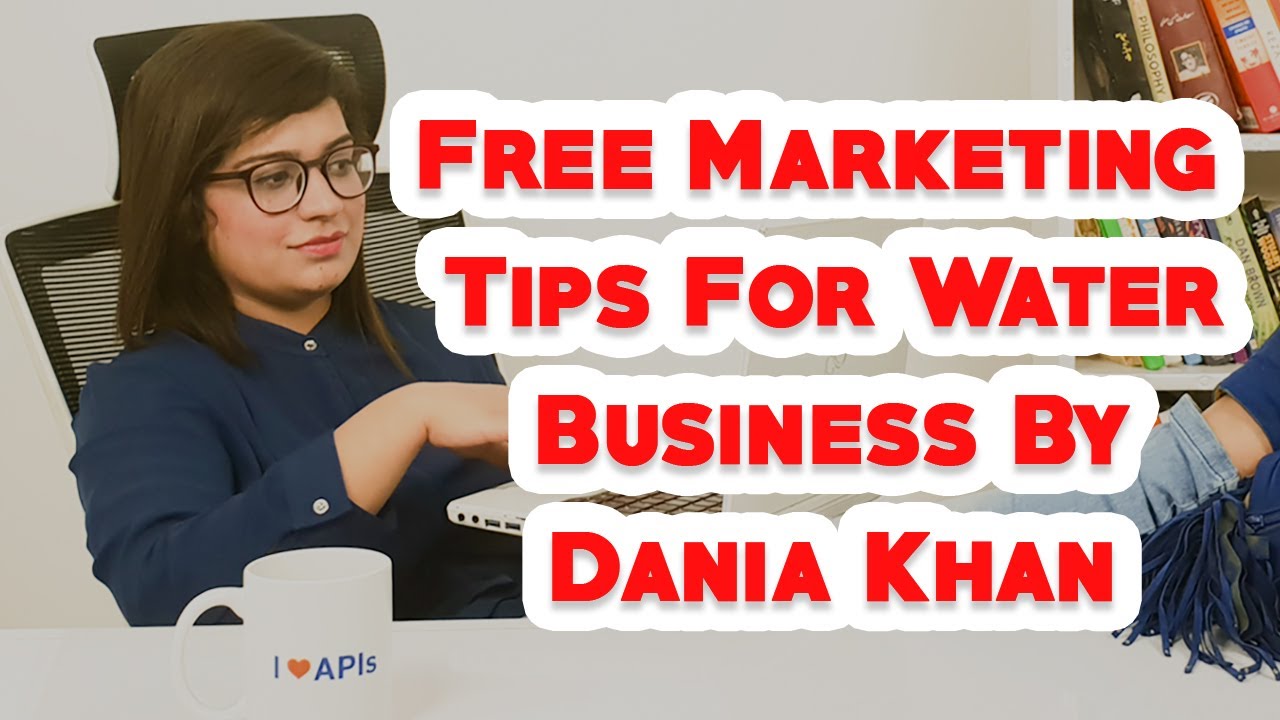 Free Marketing Tips For Water Business | Grow your Business online part ...