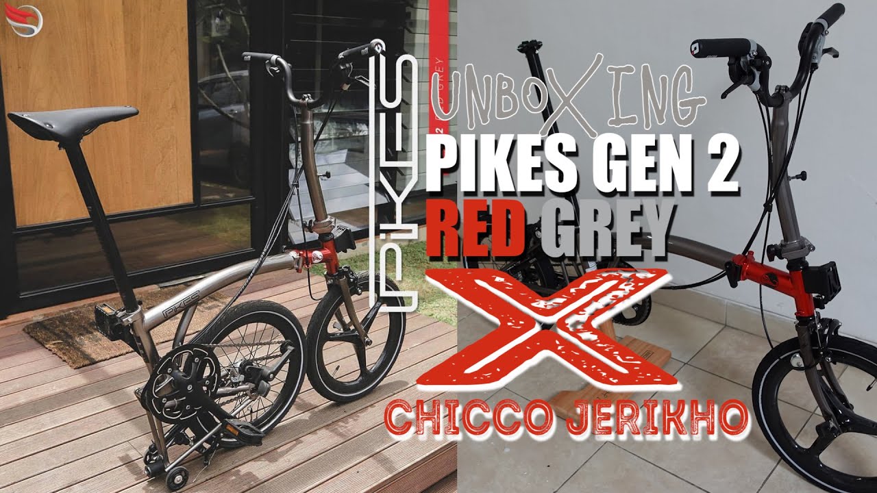 #28 UNBOXING PIKES GEN 2 RED GREY X CHICCO JERIKHO 2020 - YouTube