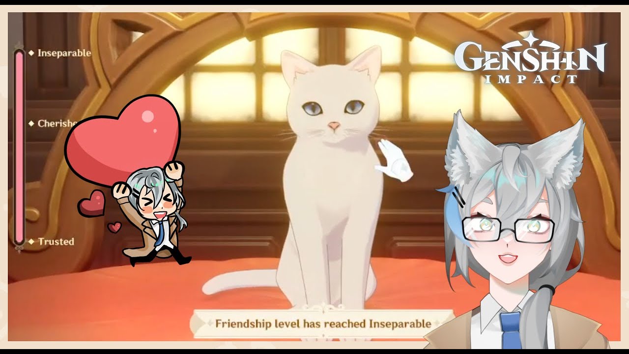 [Genshin Impact] Petting Cats. That's It. | Homunculus EnVtuber - YouTube