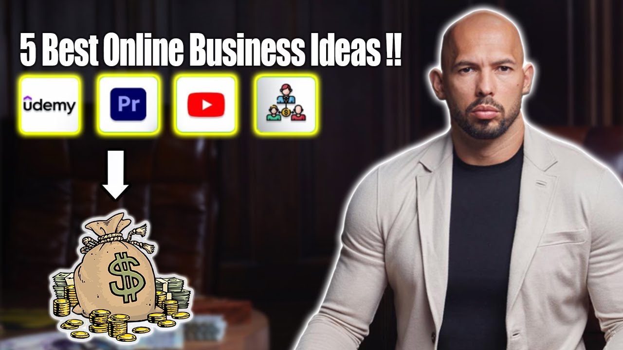 HOW TO MAKE MONEY FAST IN 5 WAYS | ANDREW TATE WAY - YouTube