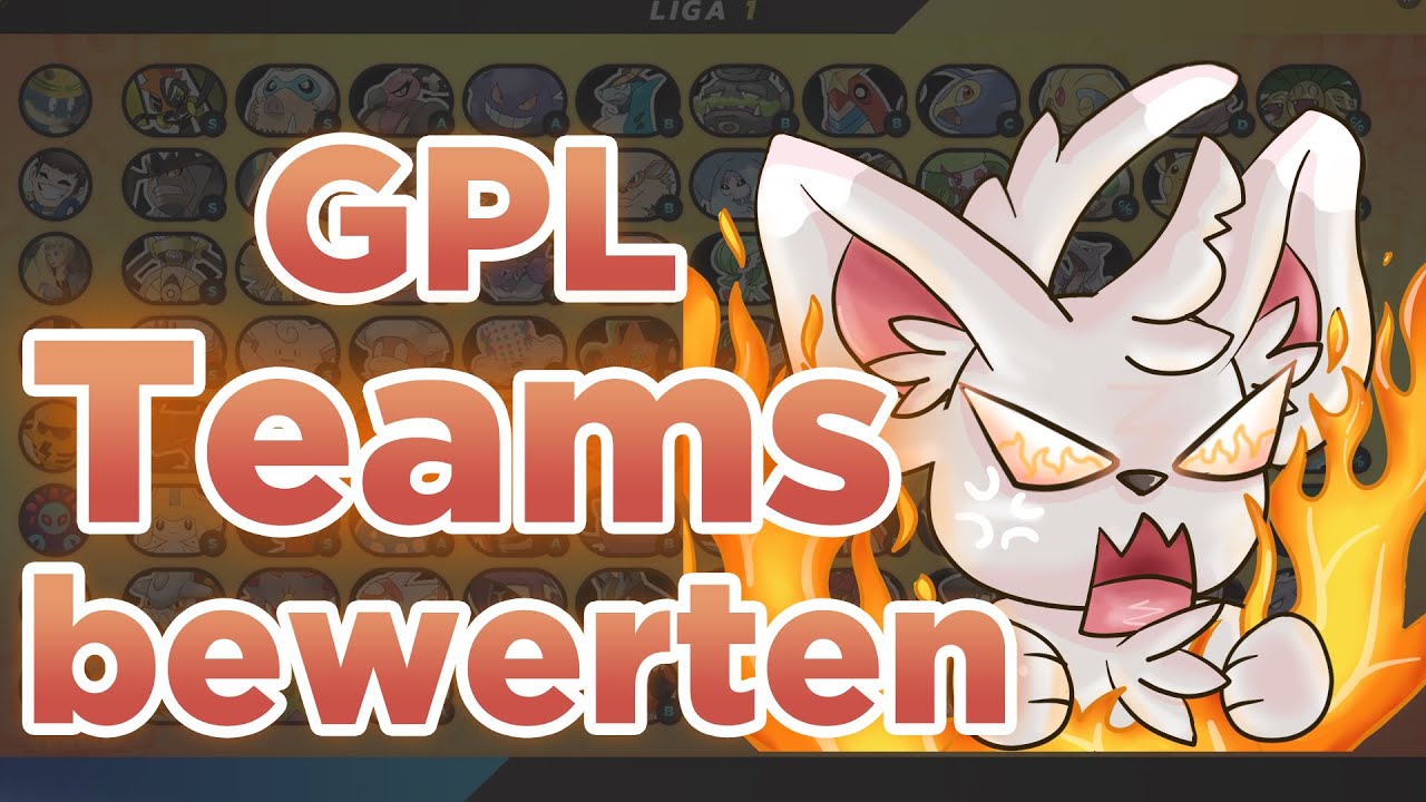 GPL Teams bewerten und Tabelle predicten mit Pokebazi ...