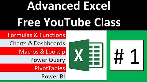 Excel Advanced Free Course. Comprehensive Excel 2016: Calculations ...