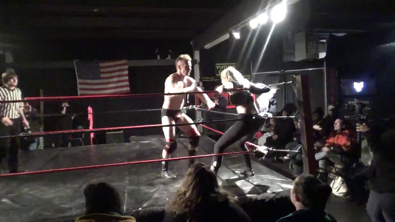 CWAInternational: Shawna Reed /Cody Hawk VS Ryan Michaels/ Kid Bullet 1 ...