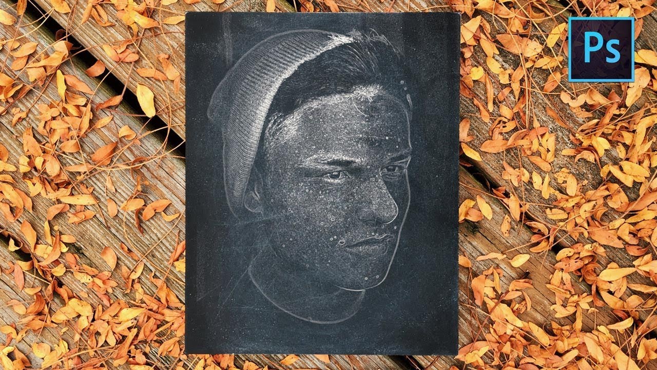Photoshop Tutorial CHALK EFFECT PHOTOSHOP YouTube photoshop-tutorial-chalk-effect-photoshop-youtube