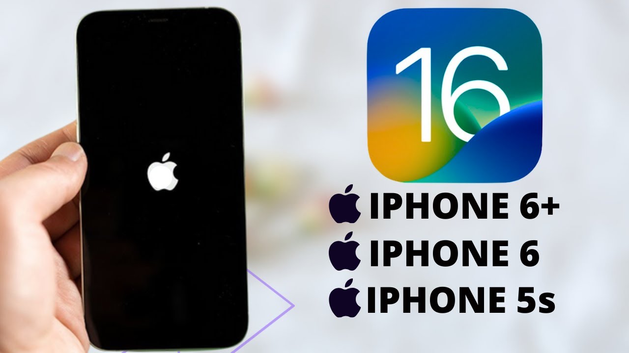 How to Update iOS 12 to iOS 16 || Install iOS 16 or 15 on iPhone 5s & 6 ...