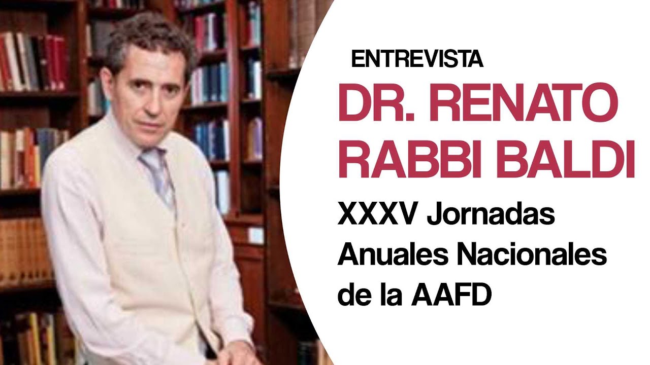 Entrevista Renato Rabbi Baldi - XXXV Jornadas Anuales Nacionales de la ...