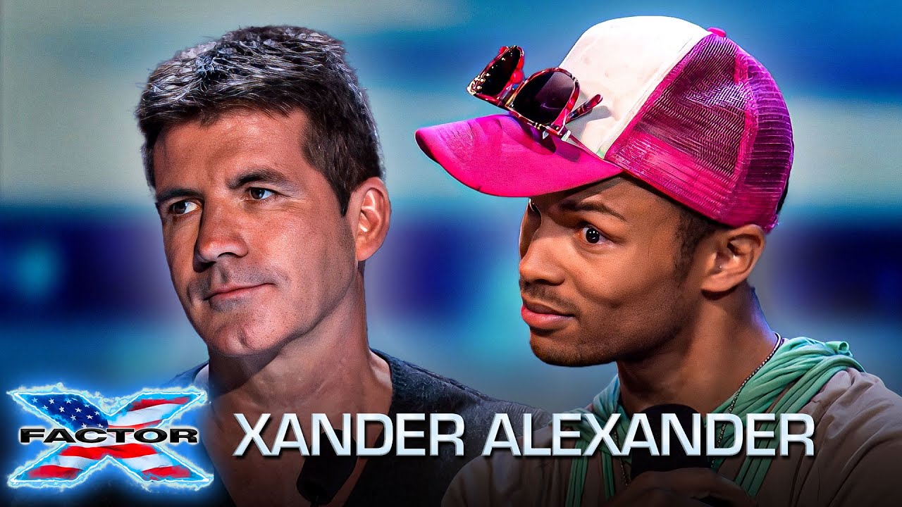 Xander Alexander Out-Sasses Simon Cowell! 💅 - YouTube