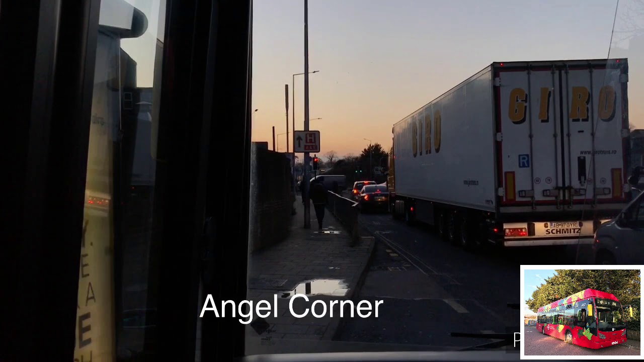 [FULL VISUAL] 444 Chingford Station - Turnpike Lane Station (BH63101 ...