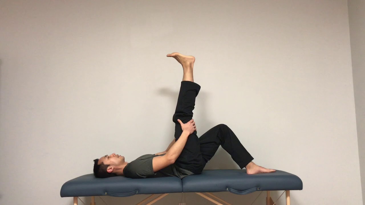 Active Hamstring Stretch - YouTube