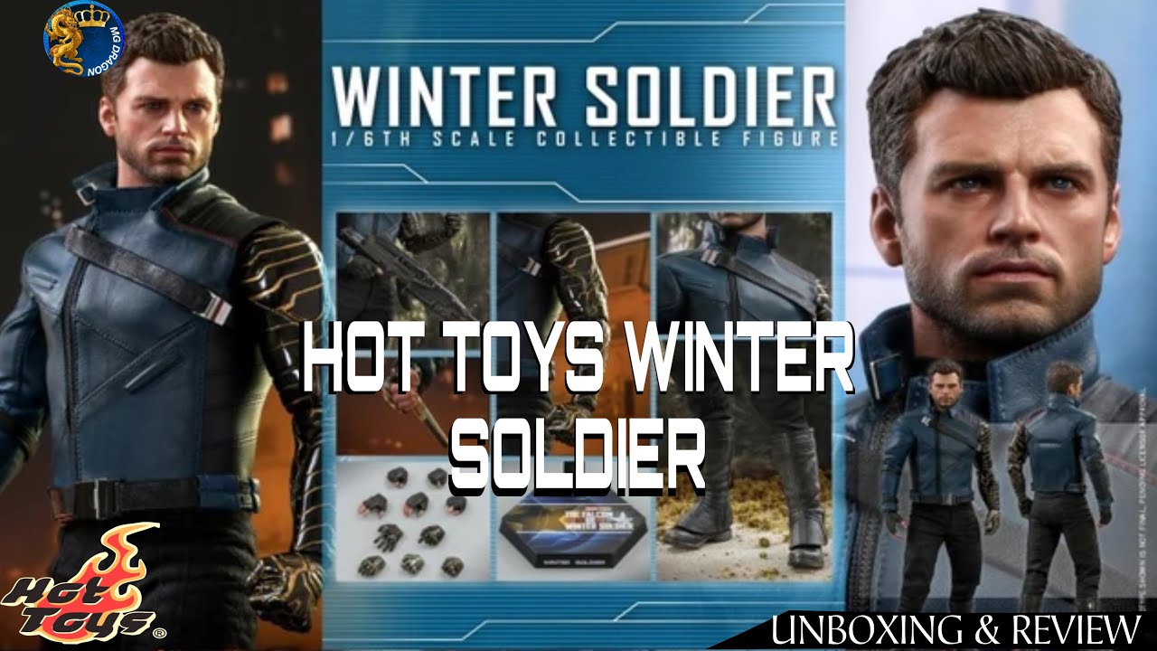Hot Toys Winter Soldier Unboxing and Review - YouTube