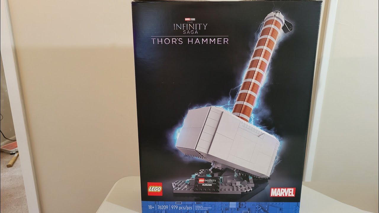 NEW Lego Marvel Thor's Hammer Speed Build #76209 - YouTube