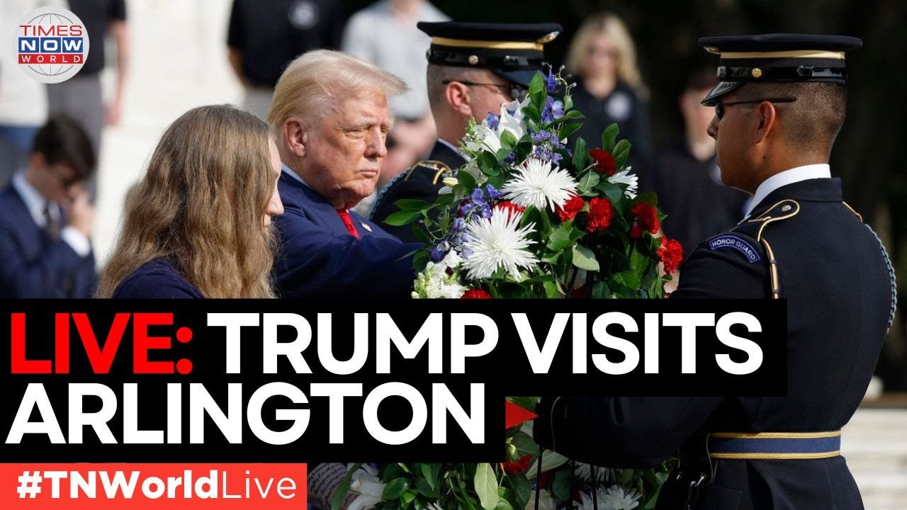 TRUMP OATH LIVE | President-elect Trump Lays Wreath at Tomb of the ...