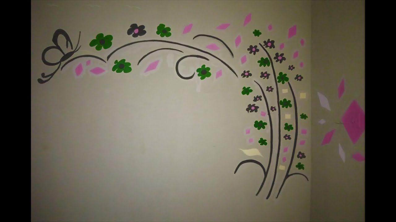 How to Design a Room (Wall Painting) - YouTube