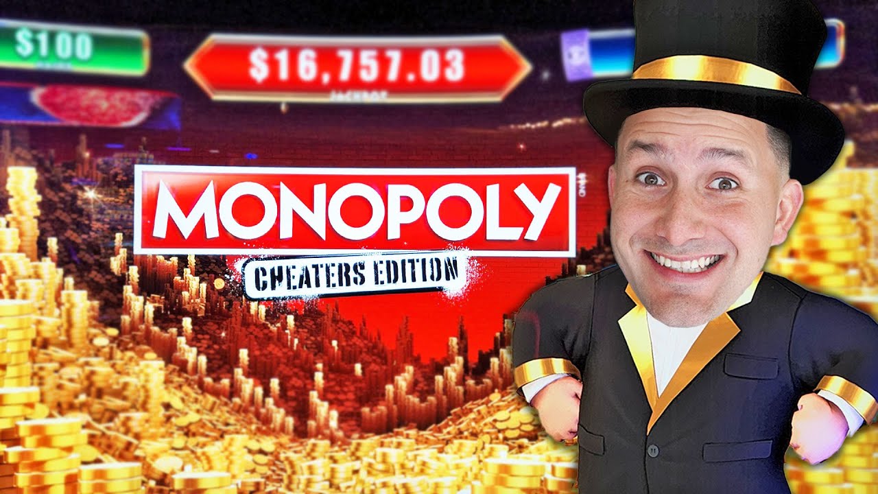 I like CHEATING on the Slot Machine! - Monopoly Cheaters Edition - YouTube